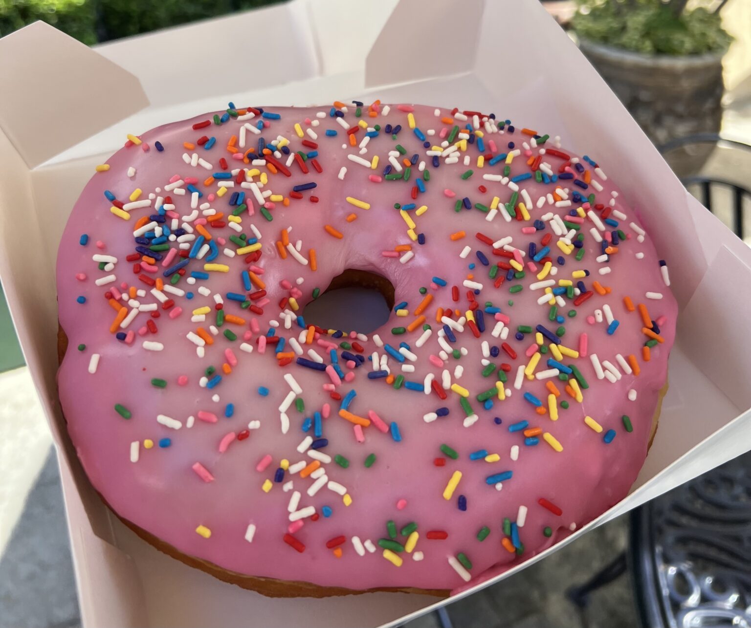 What is the Big Pink Simpsons Donut at Universal? - The Big Pink