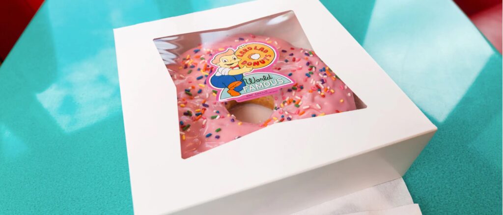 What is the Big Pink Simpsons Donut at Universal? - The Big Pink