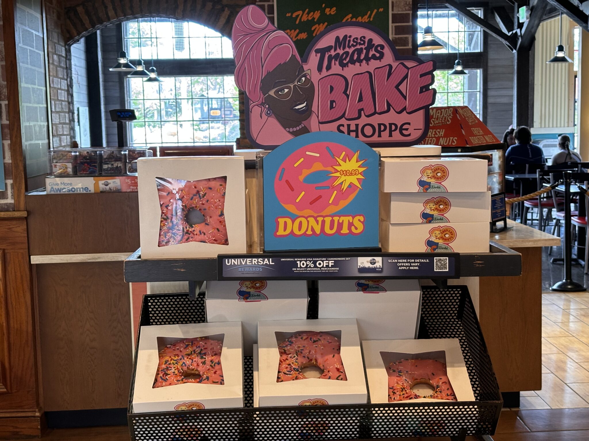 What is the Big Pink Simpsons Donut at Universal? - The Big Pink